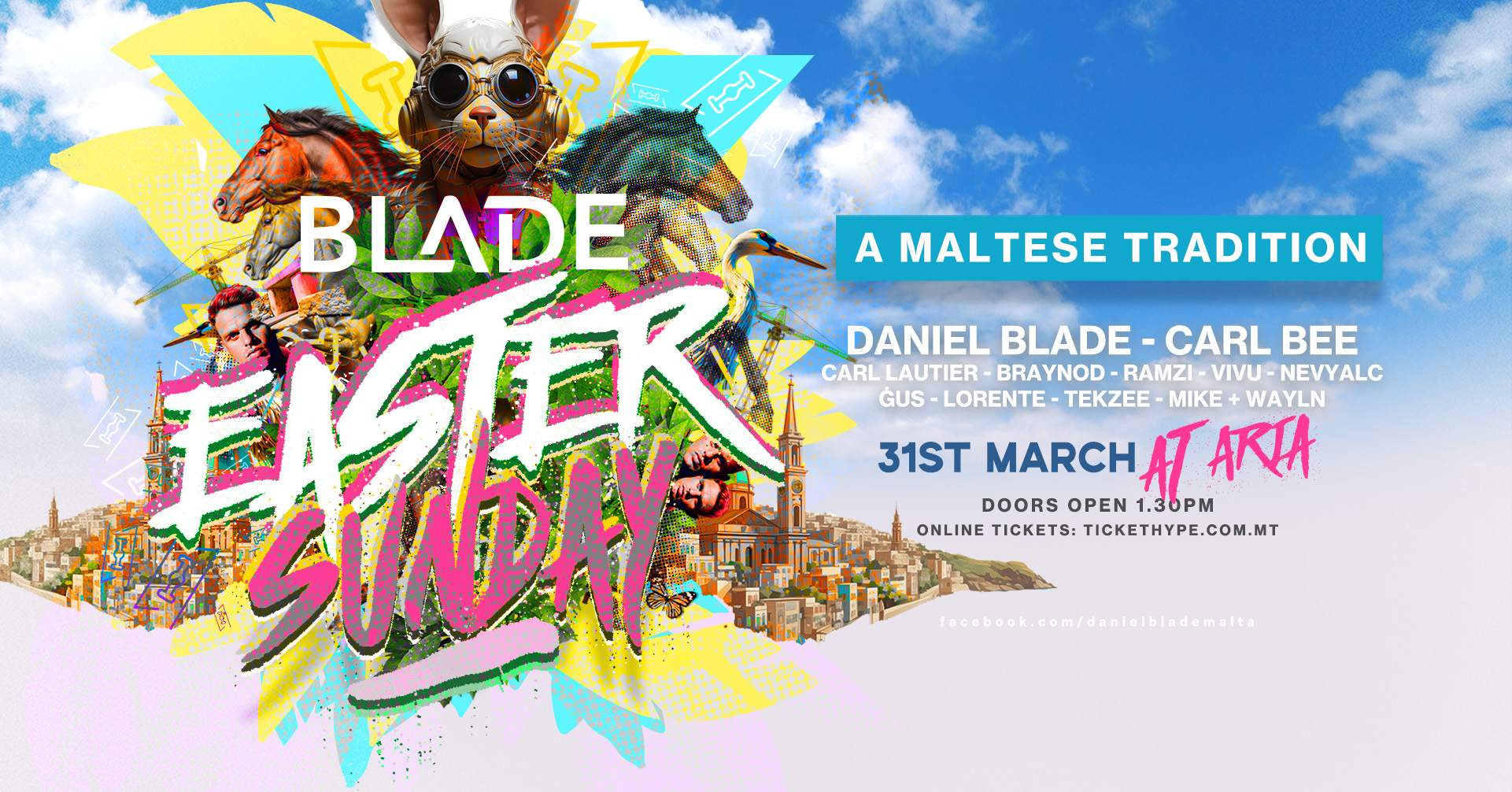 BLADE Easter Sunday 2024 at Aria Complex, Malta