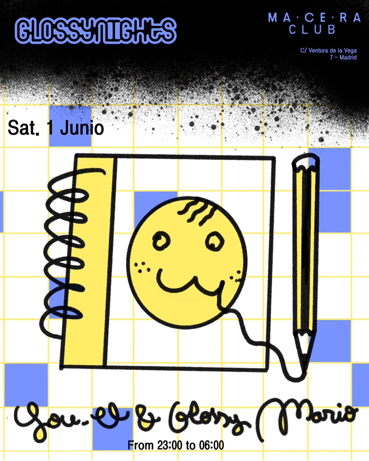 GLOSSY NIGHTS with You_el & Glossy Mario en Macera Club, Madrid