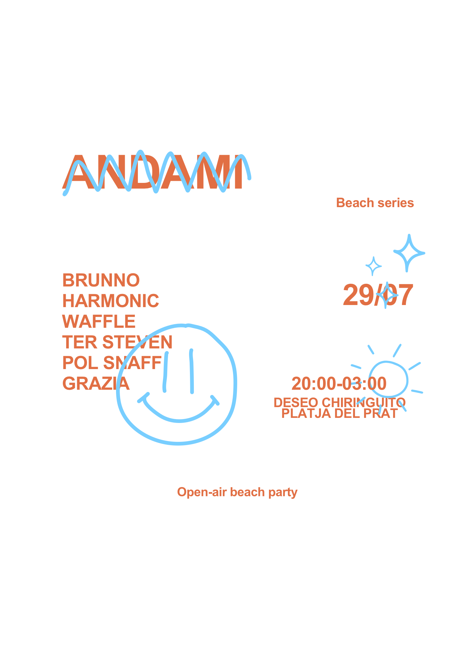 Andami Beach Series - Brunno, Harmonic, Waffle, Ter Steven, Pol Snaff ...