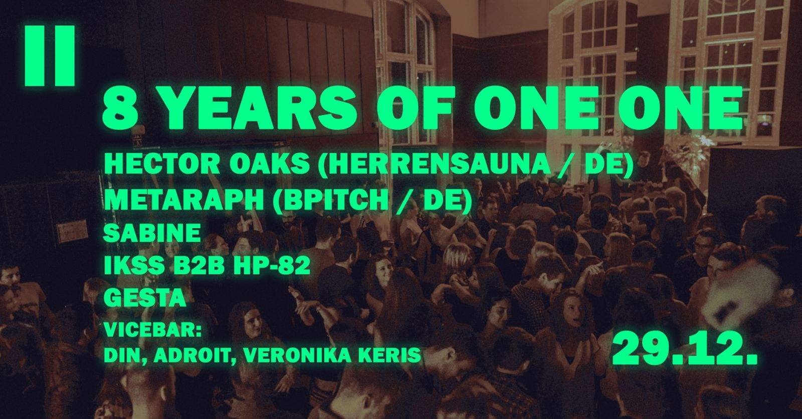 8 Years of One One (Anniversary) at One One Riga, Riga