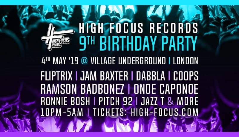 High Focus Records 9th Birthday - London at Village Underground, London