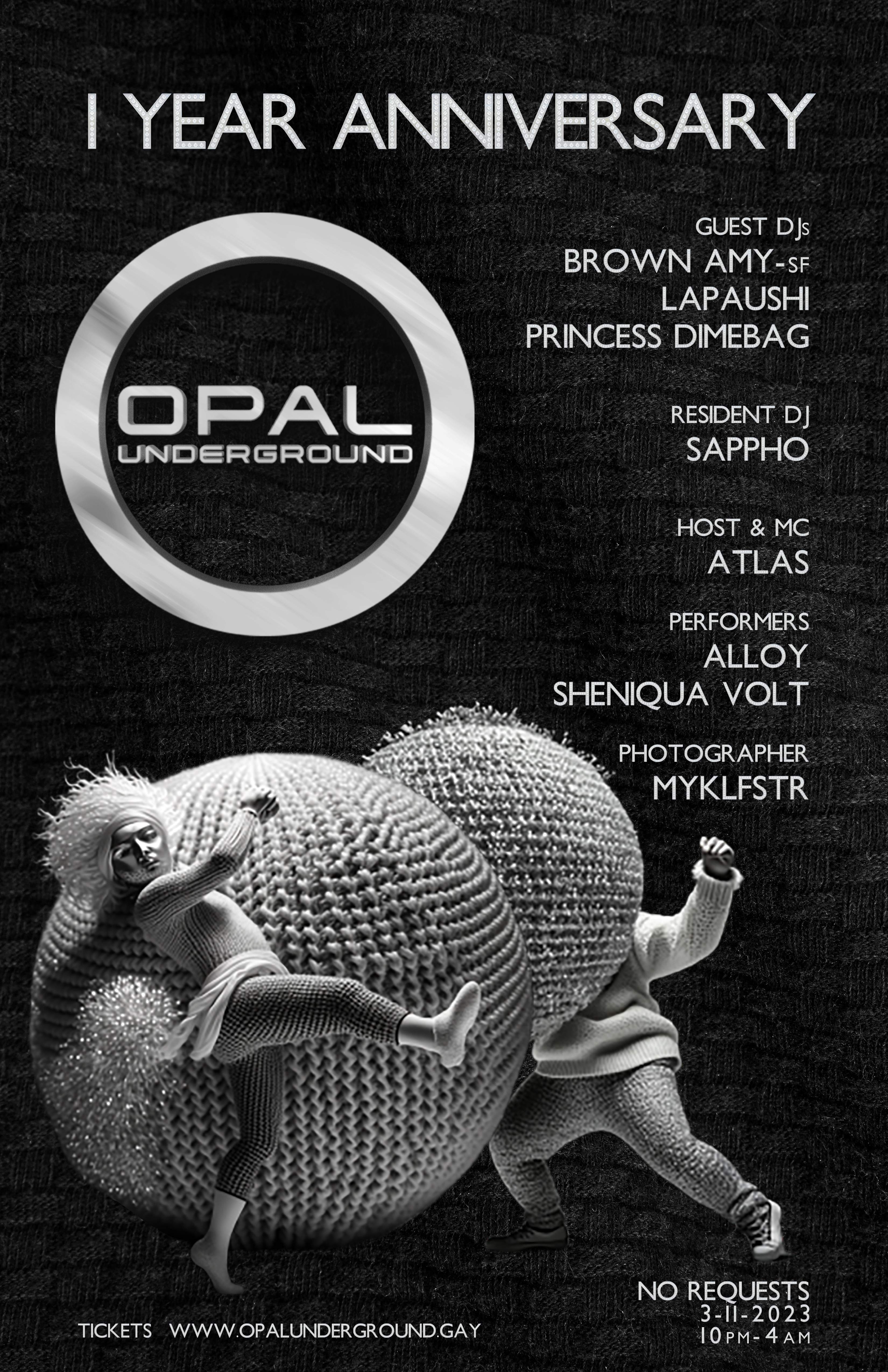 Opal Underground: Celebrating 1 Year of Queer House, Techno, Club ...