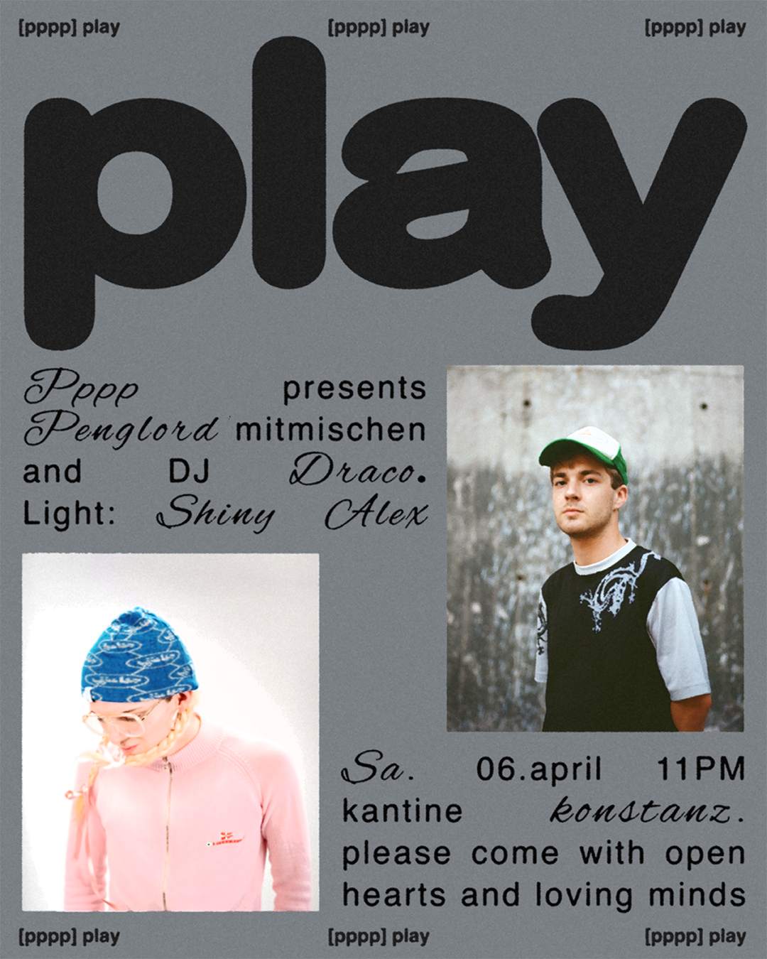 [pppp] Play with Penglord - DJ Draco at Kantine, Baden-Wurttemberg