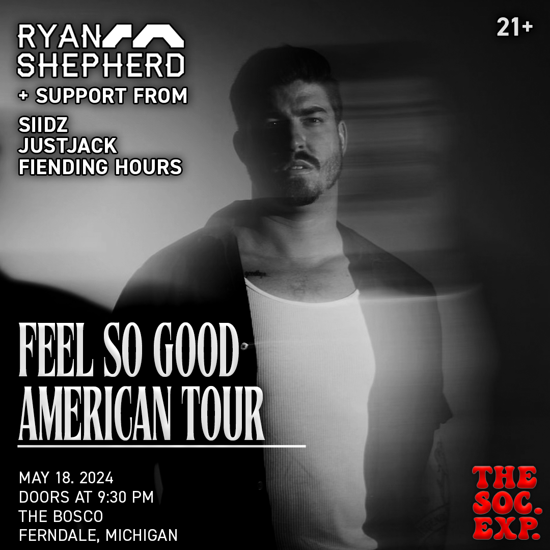 The Social Experiment presents: Ryan Shepherd's American Tour at Bosco Ferndale, Detroit