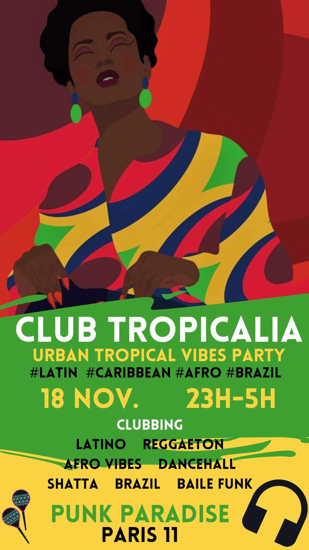 Club Tropicalia ~ Clubbing Latino, Afro Urban, Reggaeton, Caribbean ...