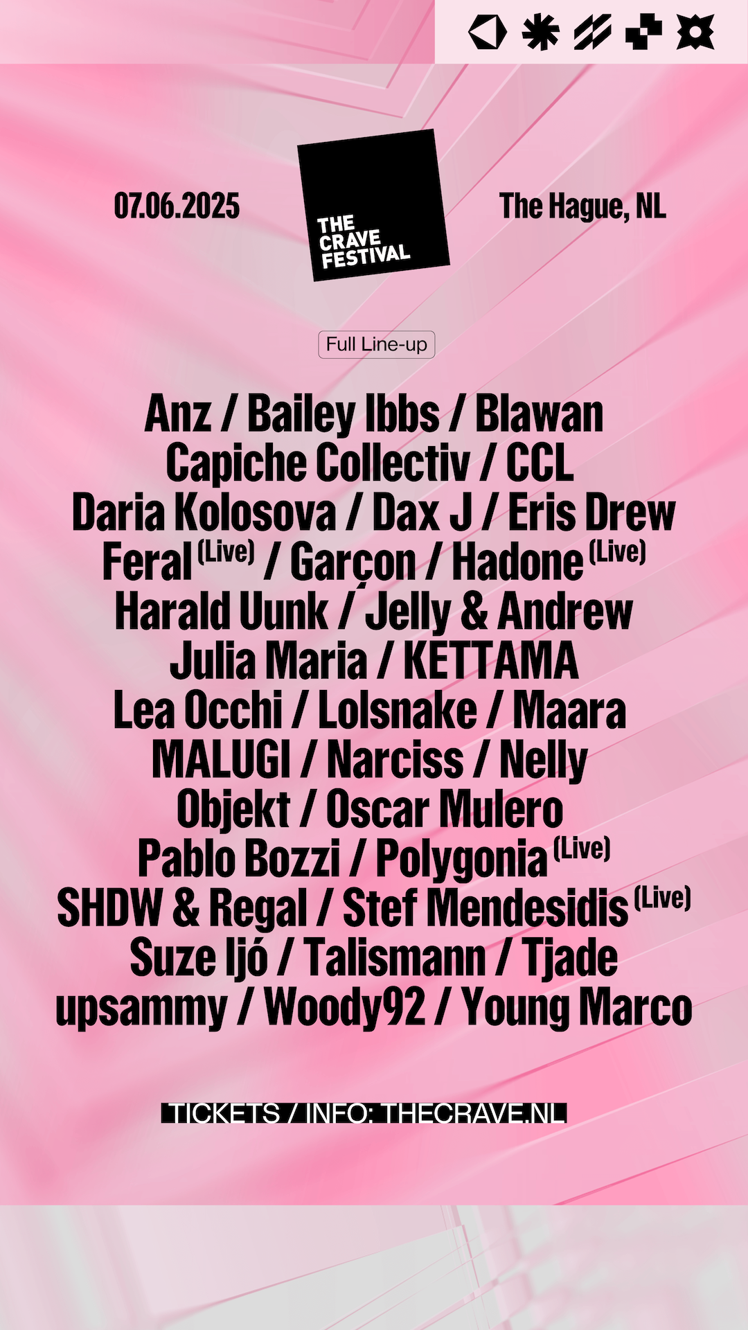 The Crave Festival 2025 at Zuiderpark, The Hague