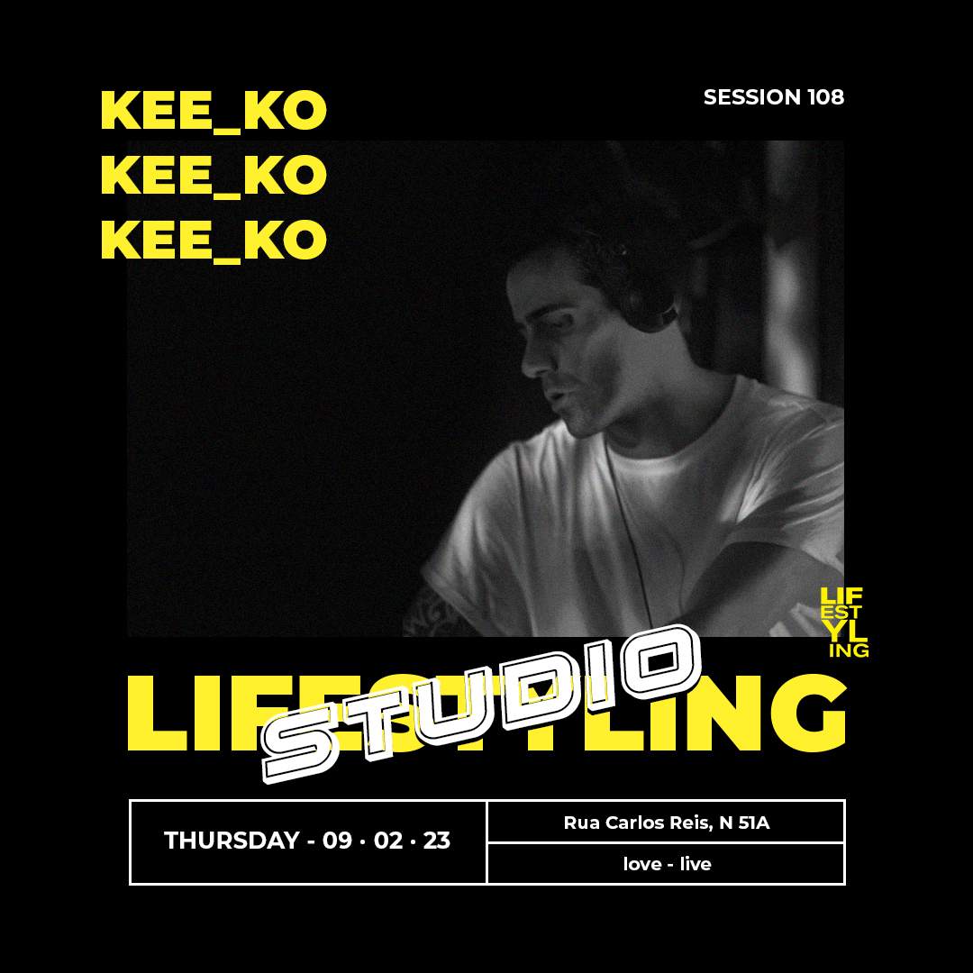 Kee_ko at Lifestyling Studio at Clube 51, Lisbon