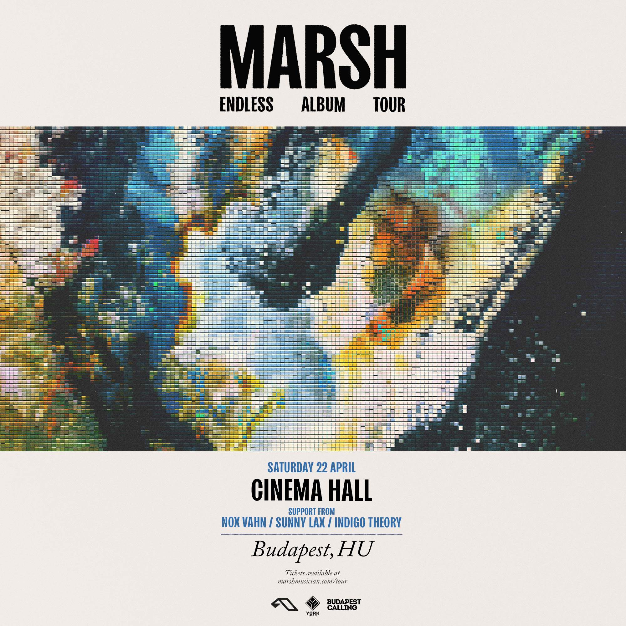 Marsh - Endless Album Tour with Nox Vahn and Sunny Lax at Cinema Hall ...