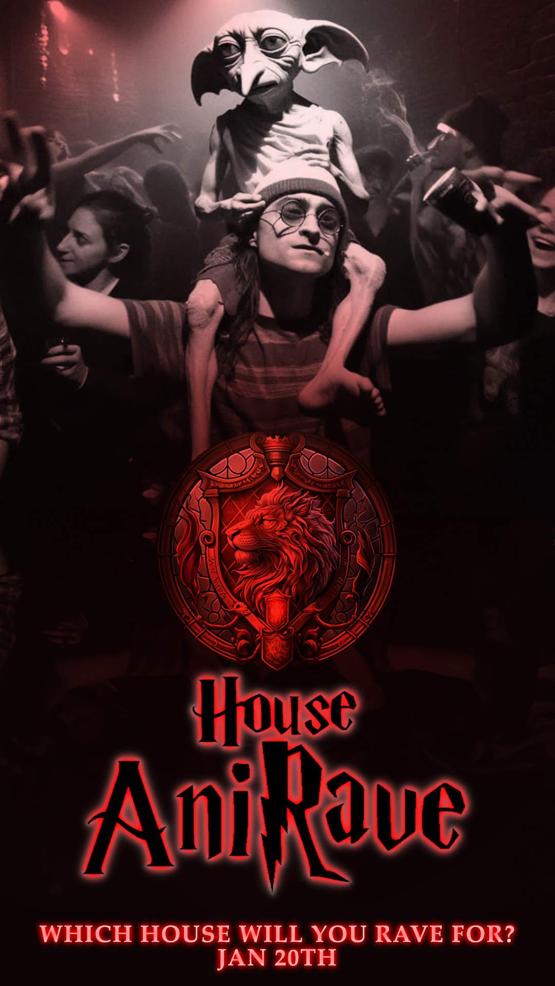 HOUSE ANIRAVE (The Anirave Harry Potter Tribute Rave) bei TBA, Los Angeles