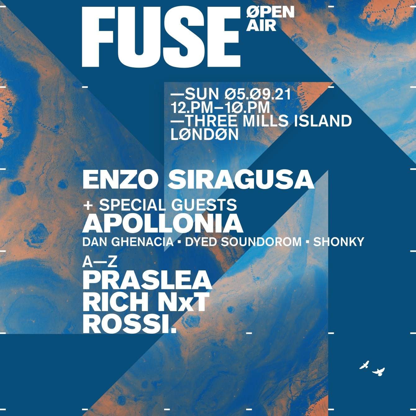 Fuse: Open Air at Three Mills Island, London