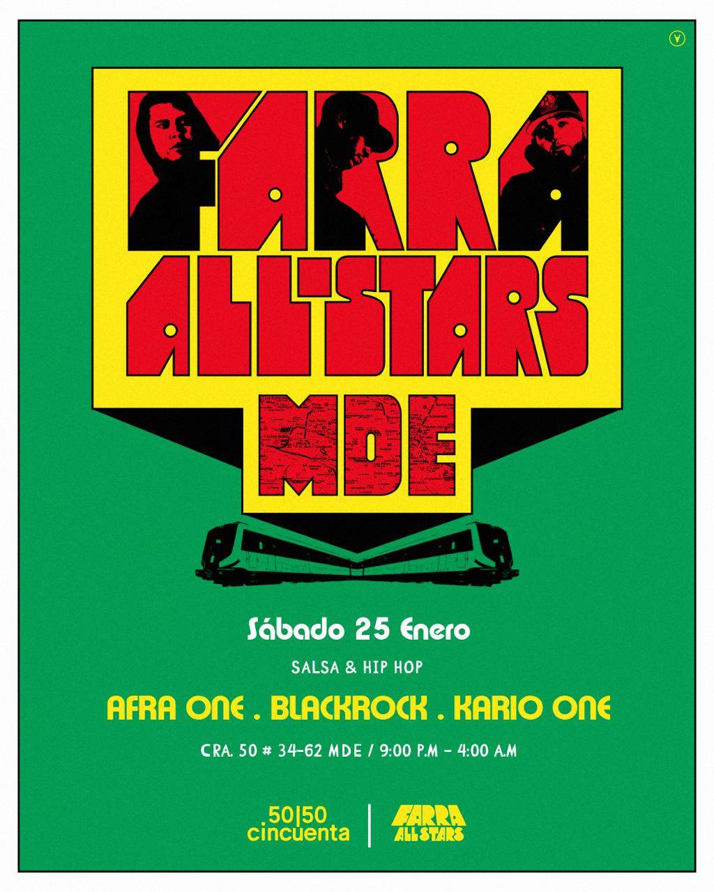 50 Pres: FARRA ALL STARS - MDE at 50 | 50, Medellin