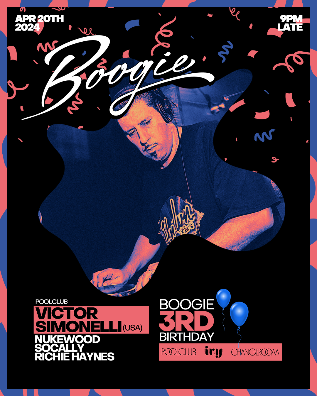 Boogie ft Victor Simonelli (USA) bei Ivy Pool, Sydney