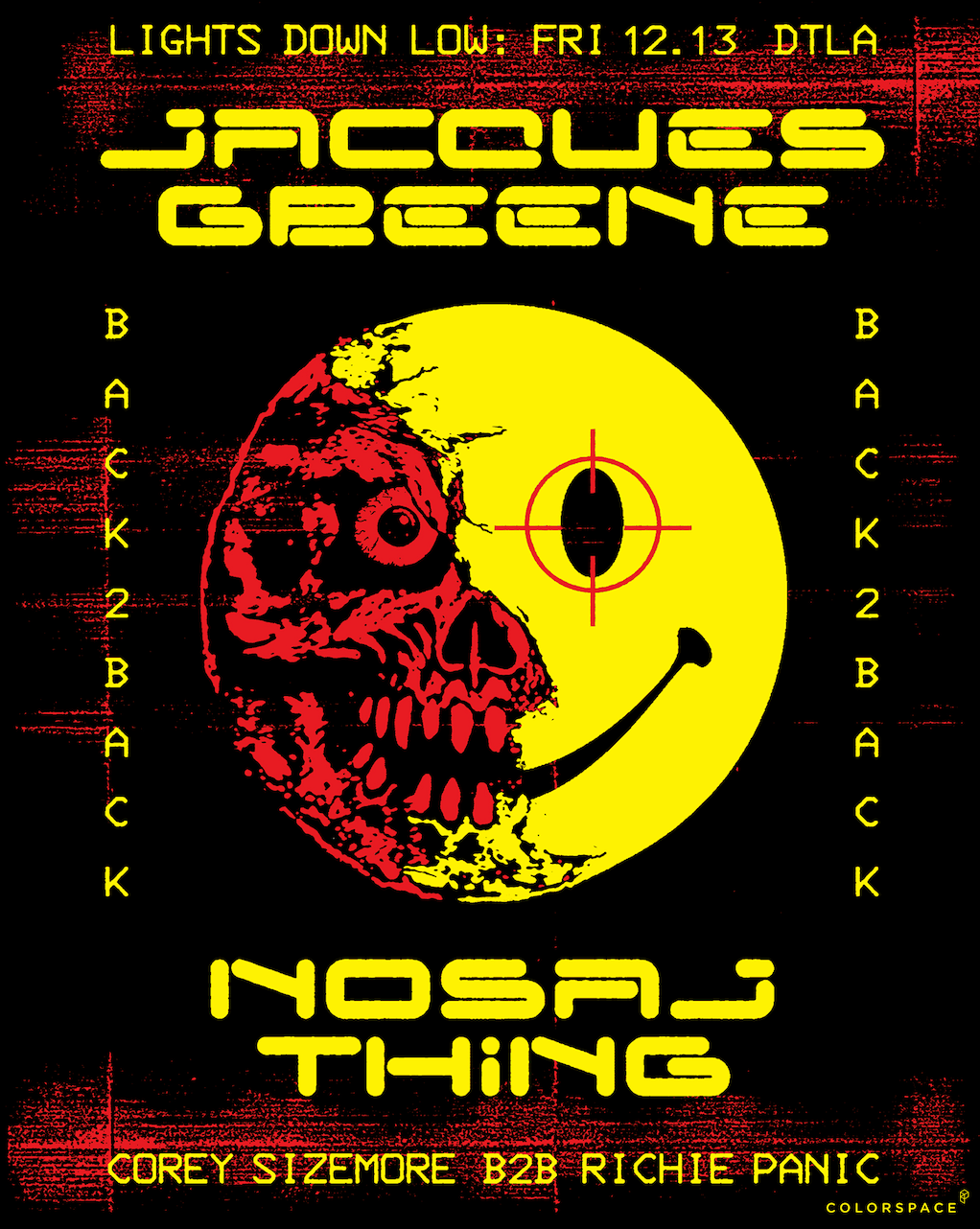 Lights Down Low feat Jacques Greene b2b Nosaj Thing at TBA - Downtown, Los Angeles