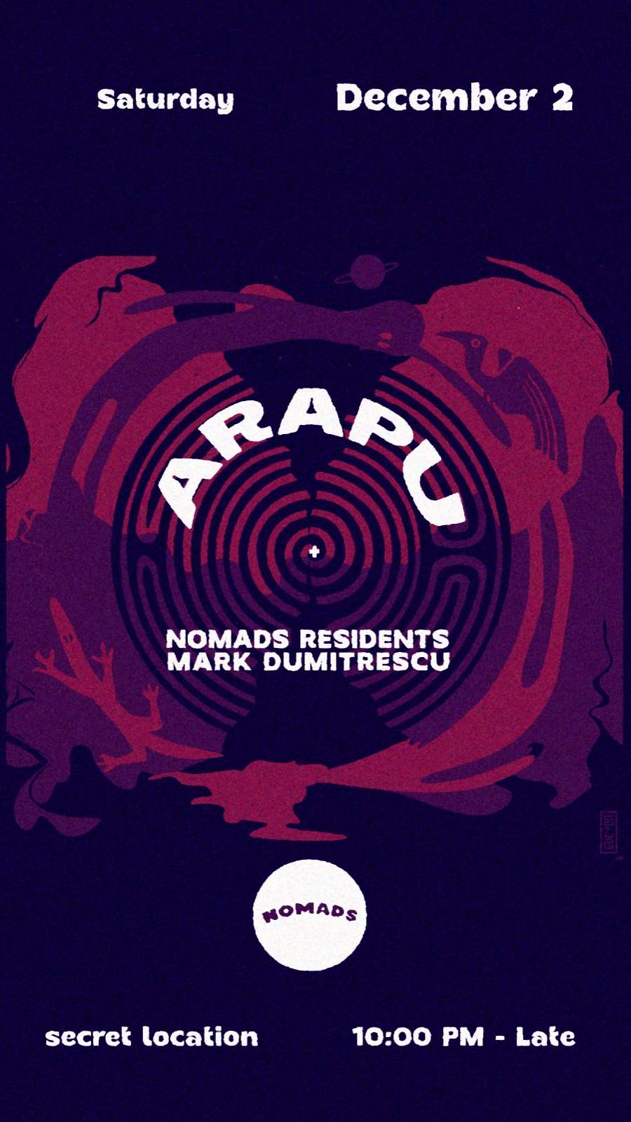 Nomads NY presents: Arapu at TBA, New York City