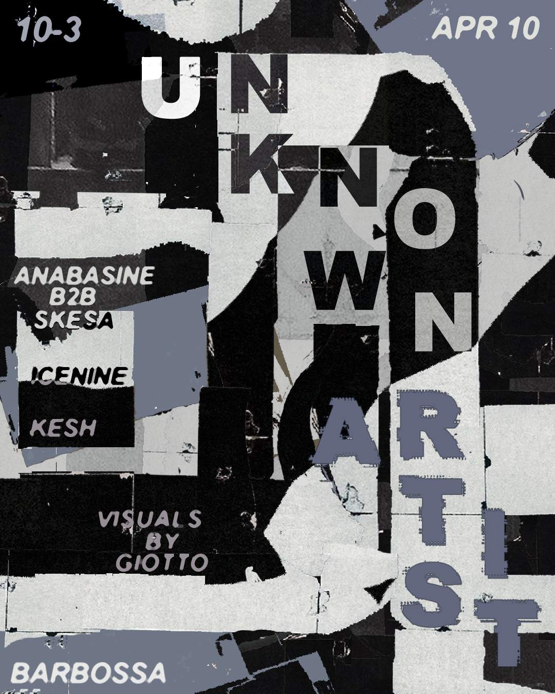 UNKNOWN ARTIST - VOL 4 en Barbossa, Montreal