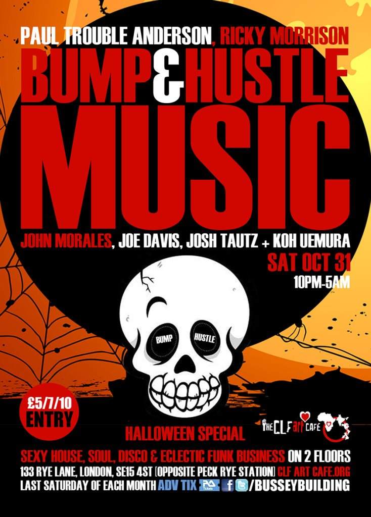Bump & Hustle Music 2 Floor Halloween Special with PTA, Ricky Morrison ...