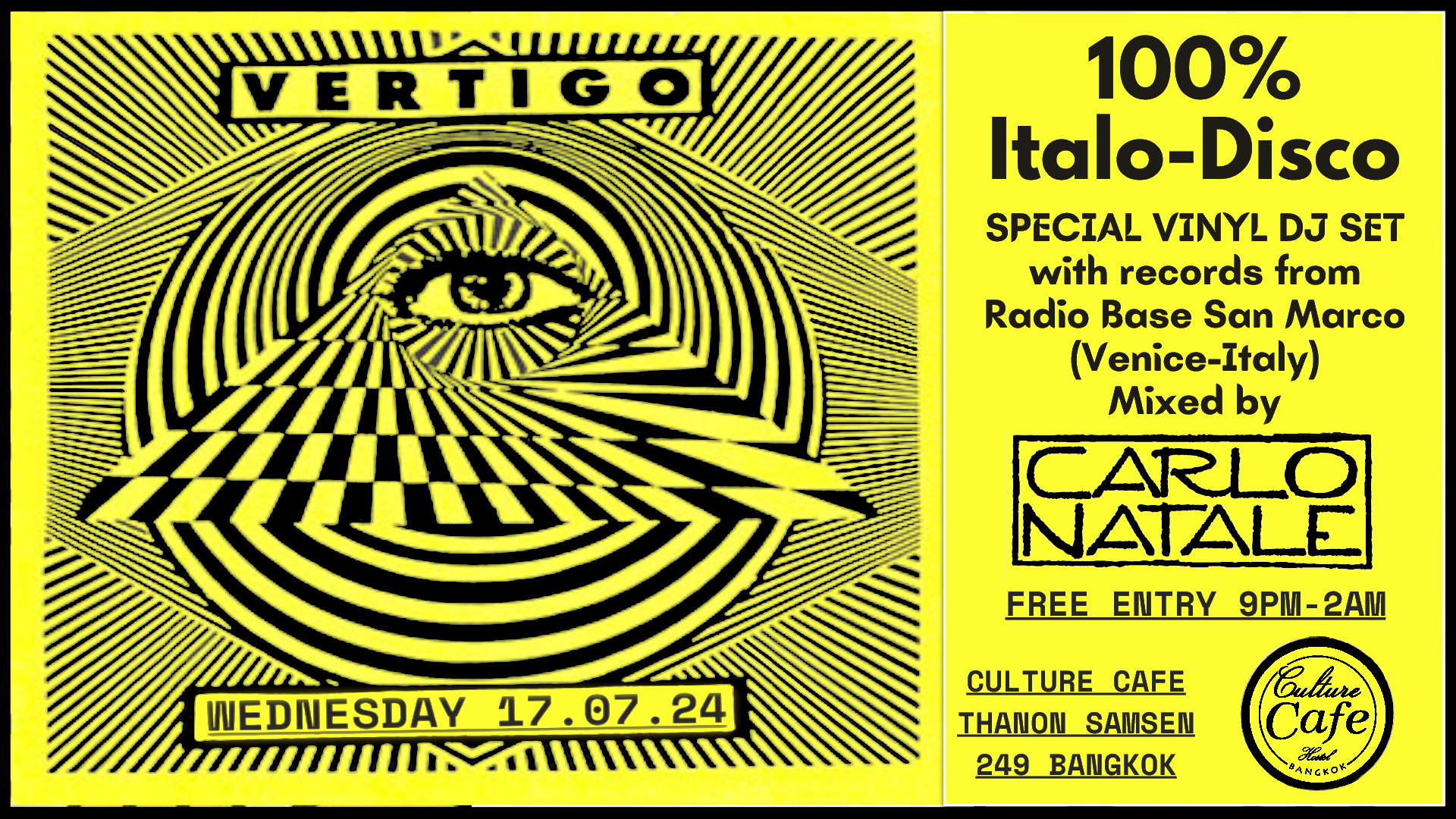 Vertigo: 100% Italo Disco by Carlo Natale/Venice,Italy(Special Vinyl Dj ...