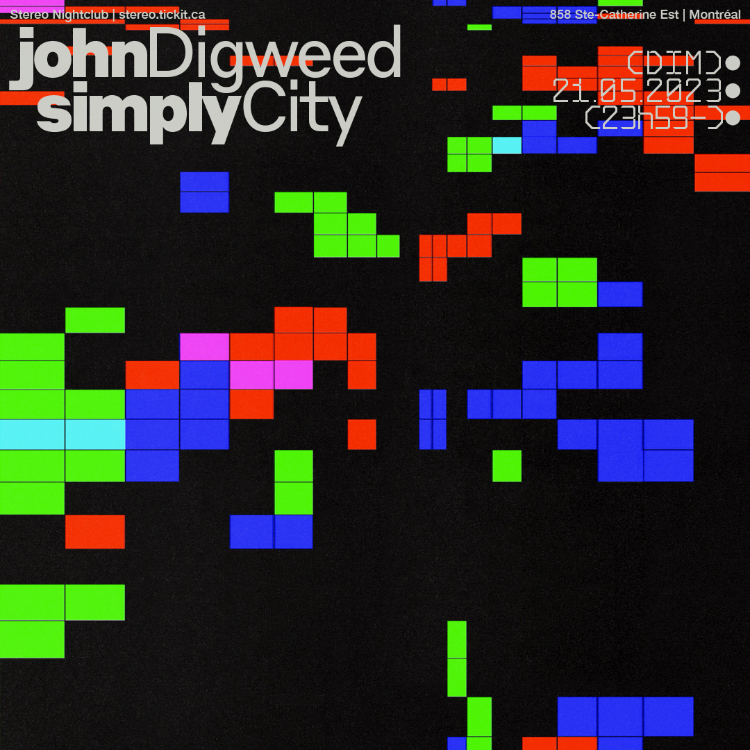 John Digweed - Simply City at Stereo, Montreal