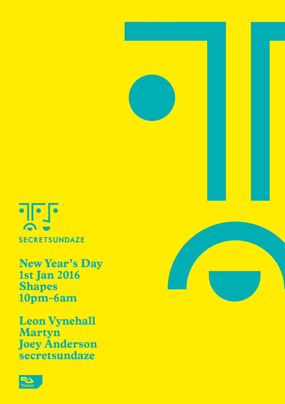 Secretsundaze NYD with Leon Vynehall, Martyn, Joey Anderson, Giles ...