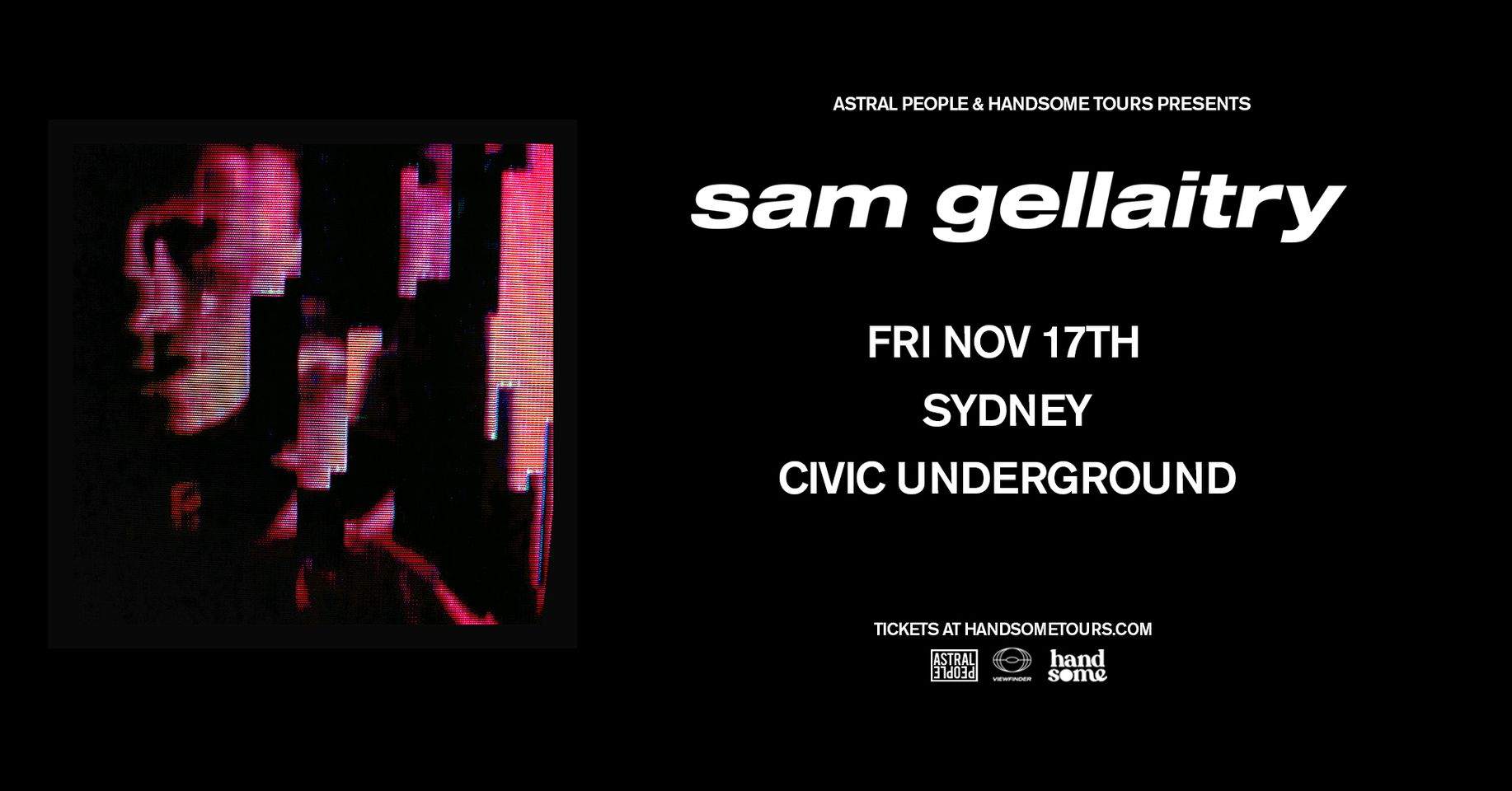 Sam Gellaitry At Civic Underground at Civic Underground, Sydney