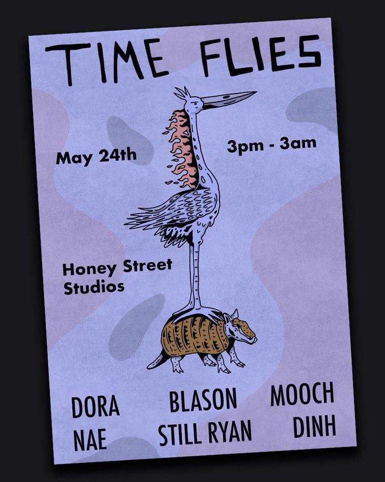 Time Flies with Dora, Nae, Blason, Still Ryan, Dinh & Mooch at Honey ...