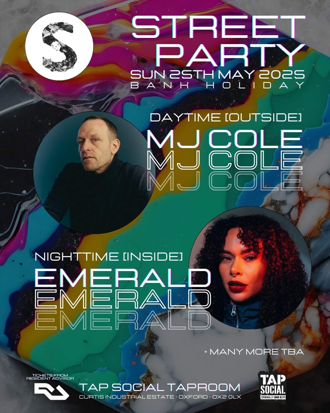 The simple street party with MJ Cole, Emerald + More at Tap Social ...