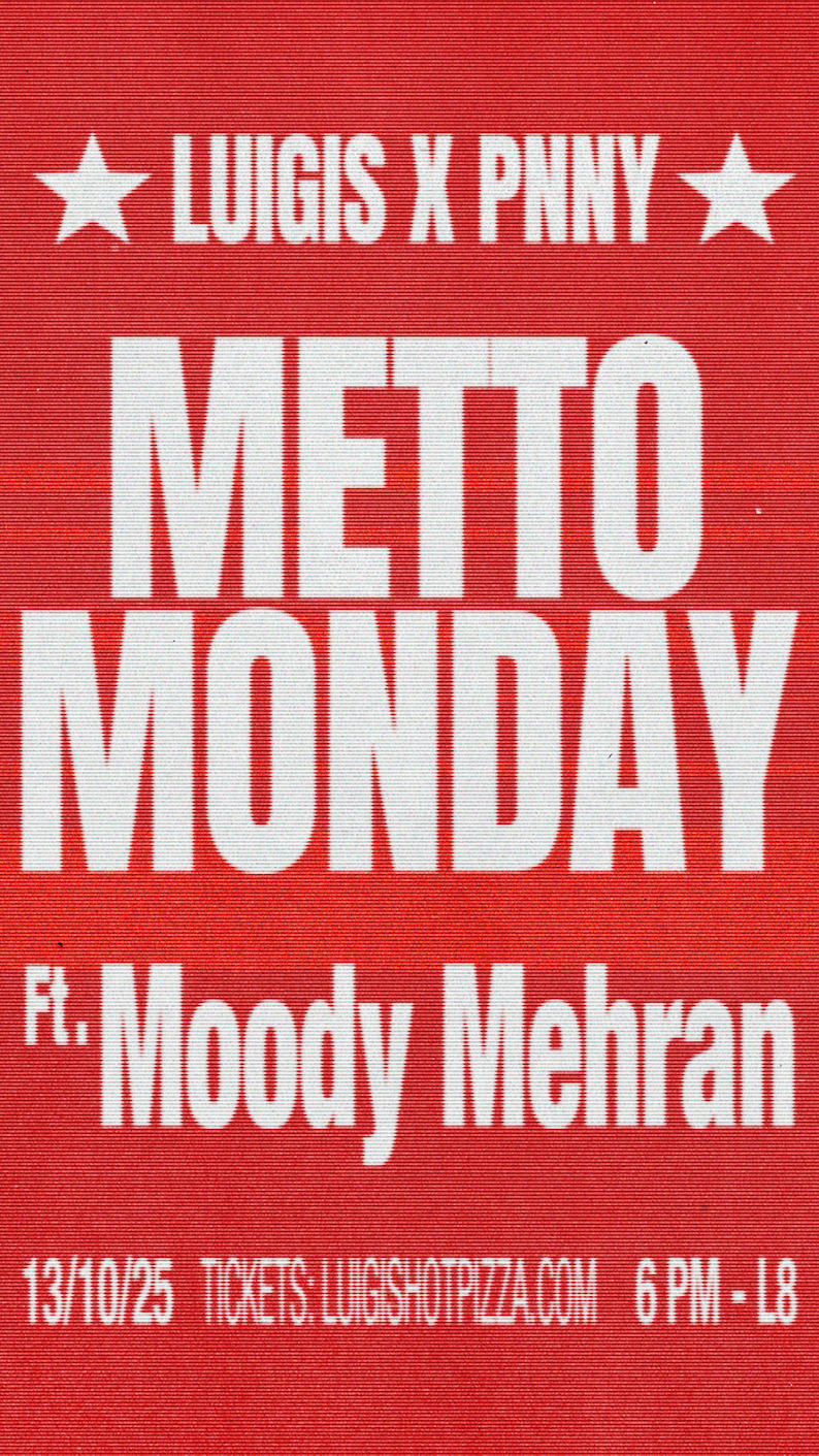 METTO MONDAY FT. MOODY MEHRAN at Luigis Hot Pizza Bali, Bali