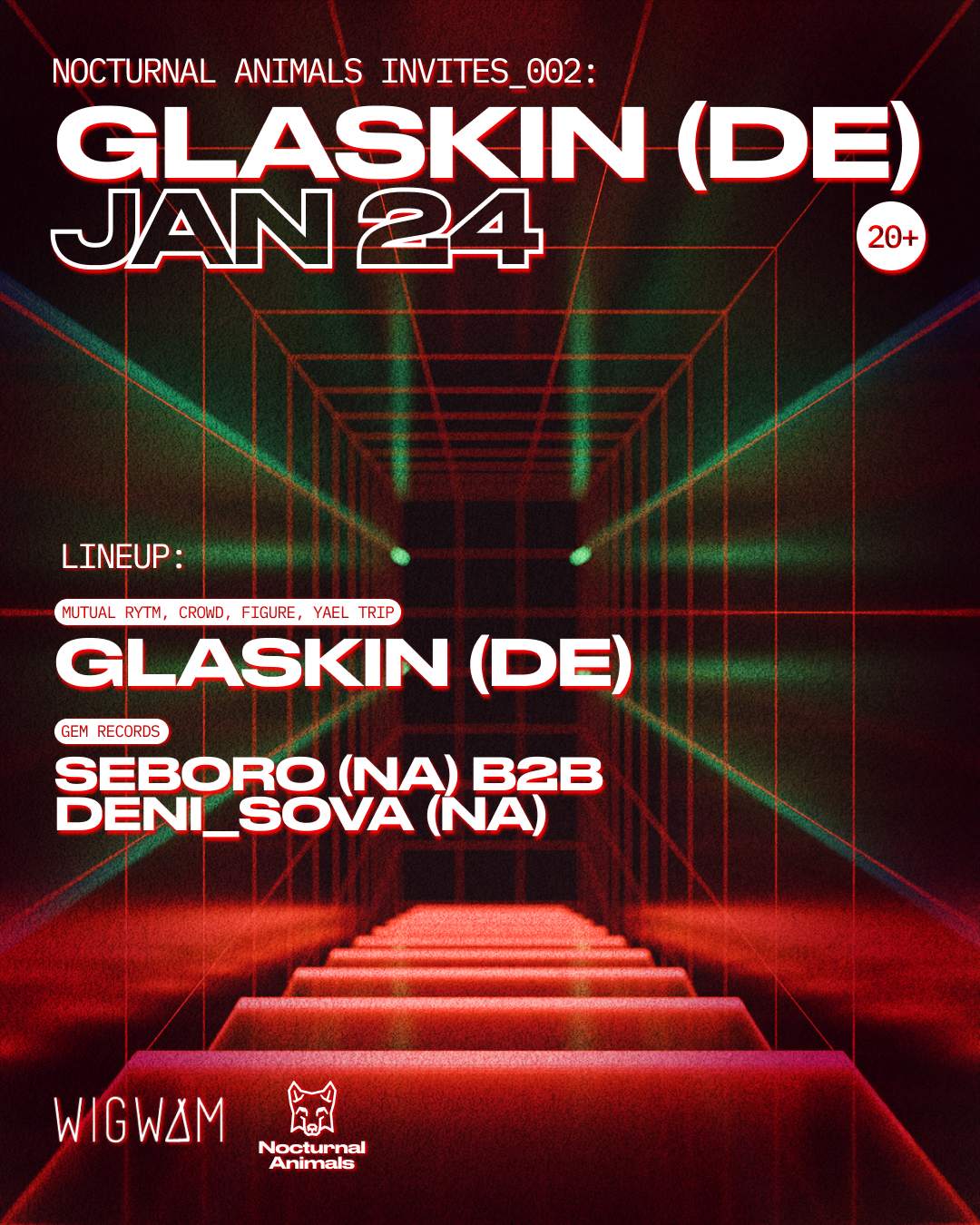 NA invites_002: Glaskin (DE) at Wigwam, Dublin