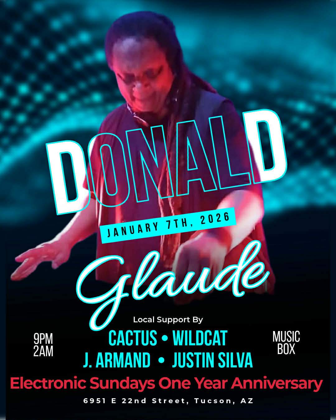 Donald Glaude (E.S. One Year Anniversary) at TBA - Music Box on 22nd ...