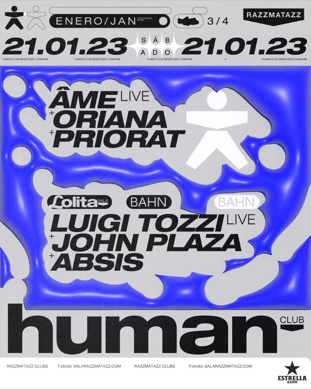 HUMAN presents: Âme Live, Oriana at Human Club, Barcelona