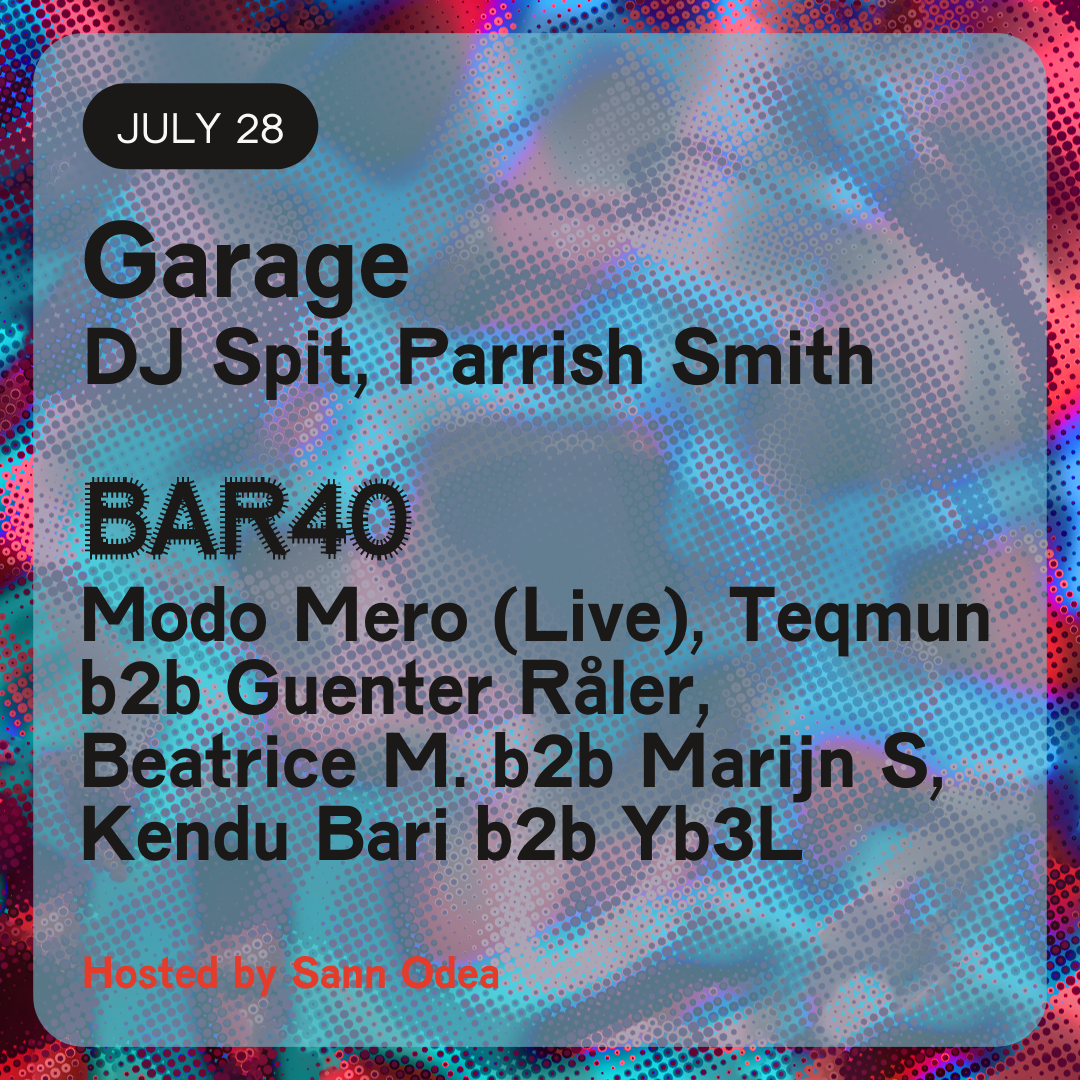 DJ Spit, Parrish Smith, Modo Mero (Live), Teqmun, Guenter Råler ...