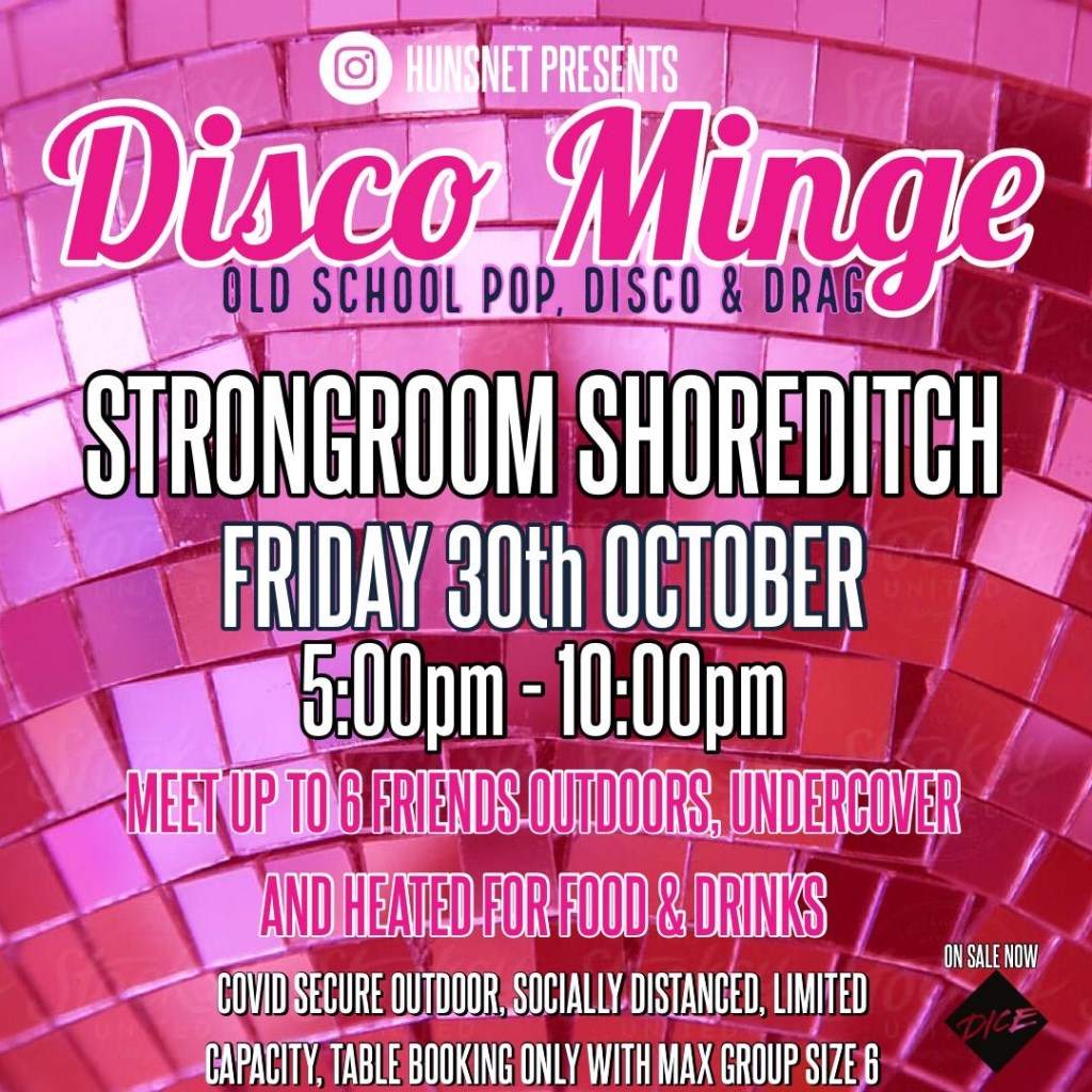 Disco Minge at Strongroom Bar, London
