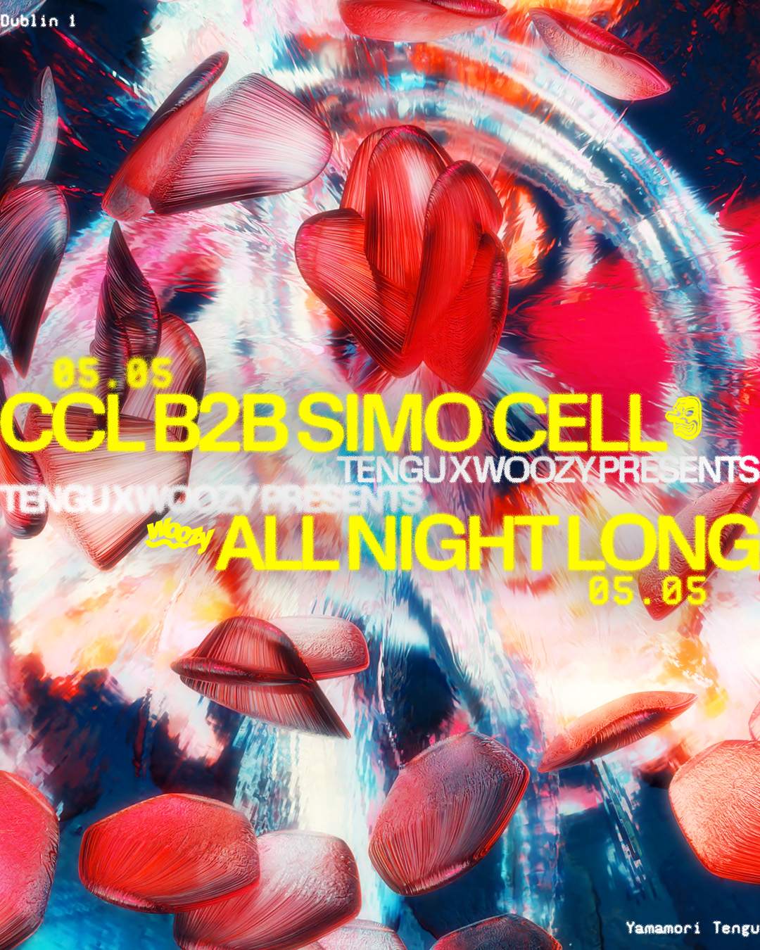 Tengu X Woozy presents: CCL b2b Simo Cell, All Night Long at Yamamori ...