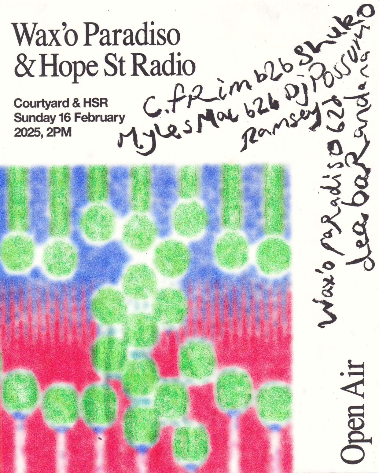 Wax'o Paradiso x Hope St Radio Open Air at Collingwood Yards, Melbourne