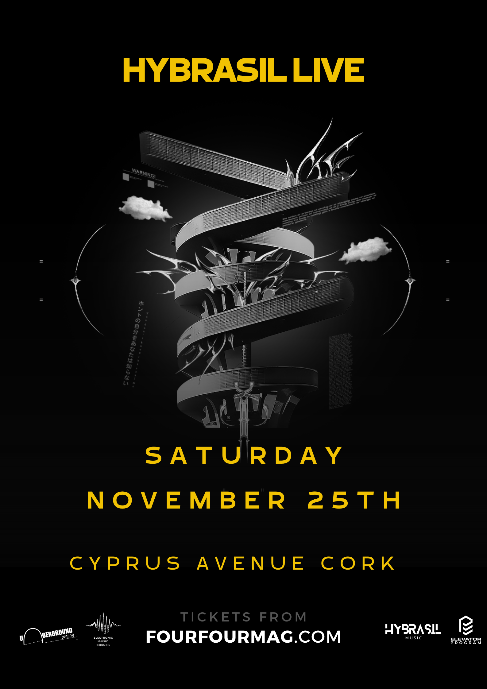 Hybrasil LIVE (We Are The Brave - Rekids) en Cyprus Avenue, Cork