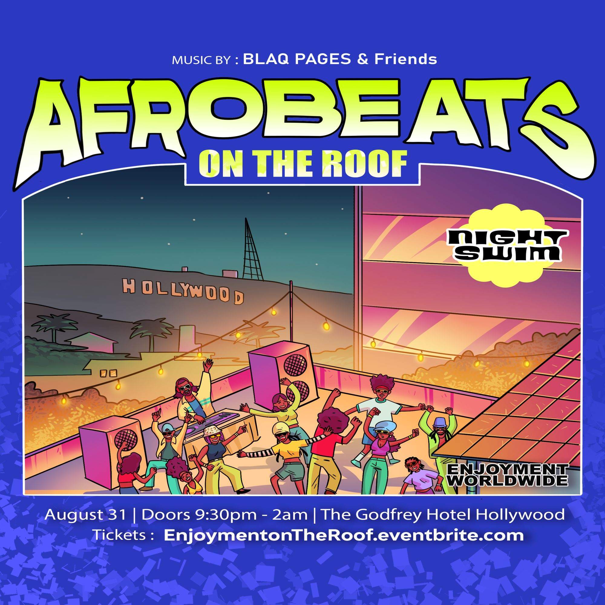 Afrobeats On The Roof ( Labor Day Weekend ) at The Godfrey Hotel ...