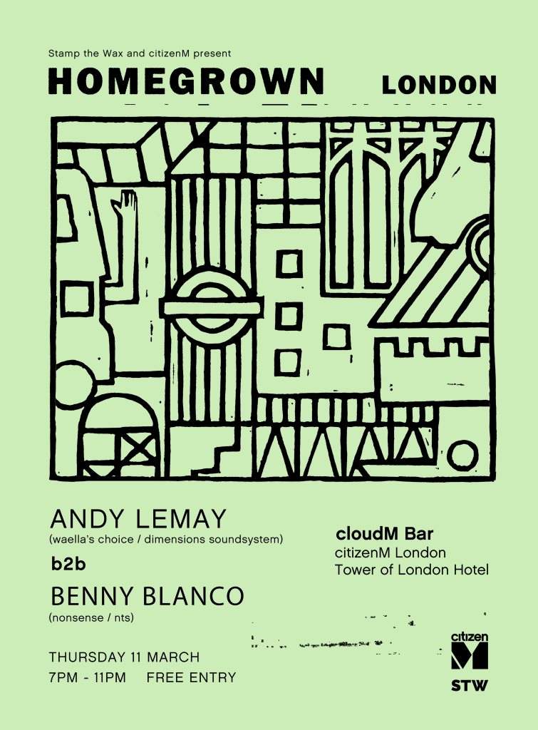 Homegrown London: Andy Lemay b2b Benny Blanco at cloudM, London