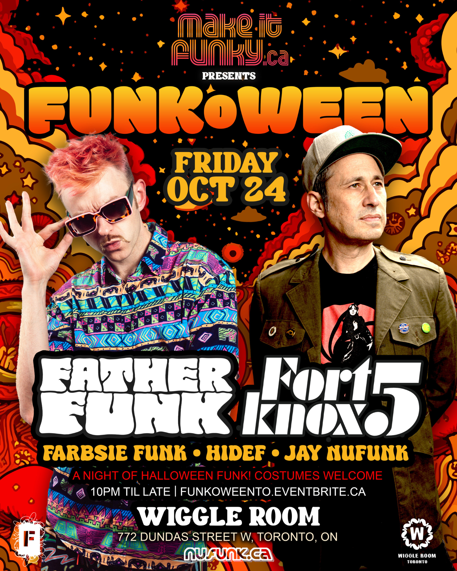 Funk-O-Ween Make It Funky's 20 Anniversary Halloween Party feat. Fort ...
