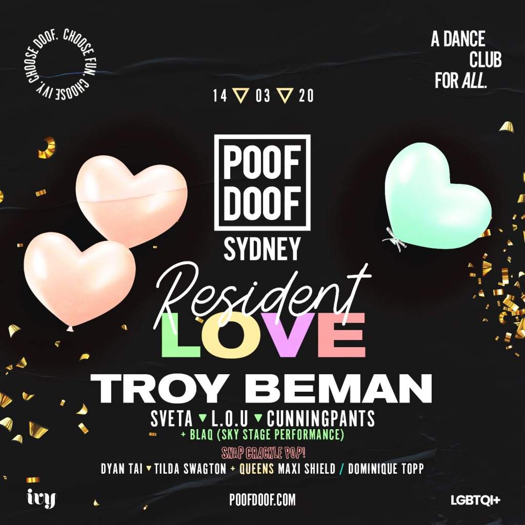 Poof Doof SYD: Family Night at The Ivy, Sydney