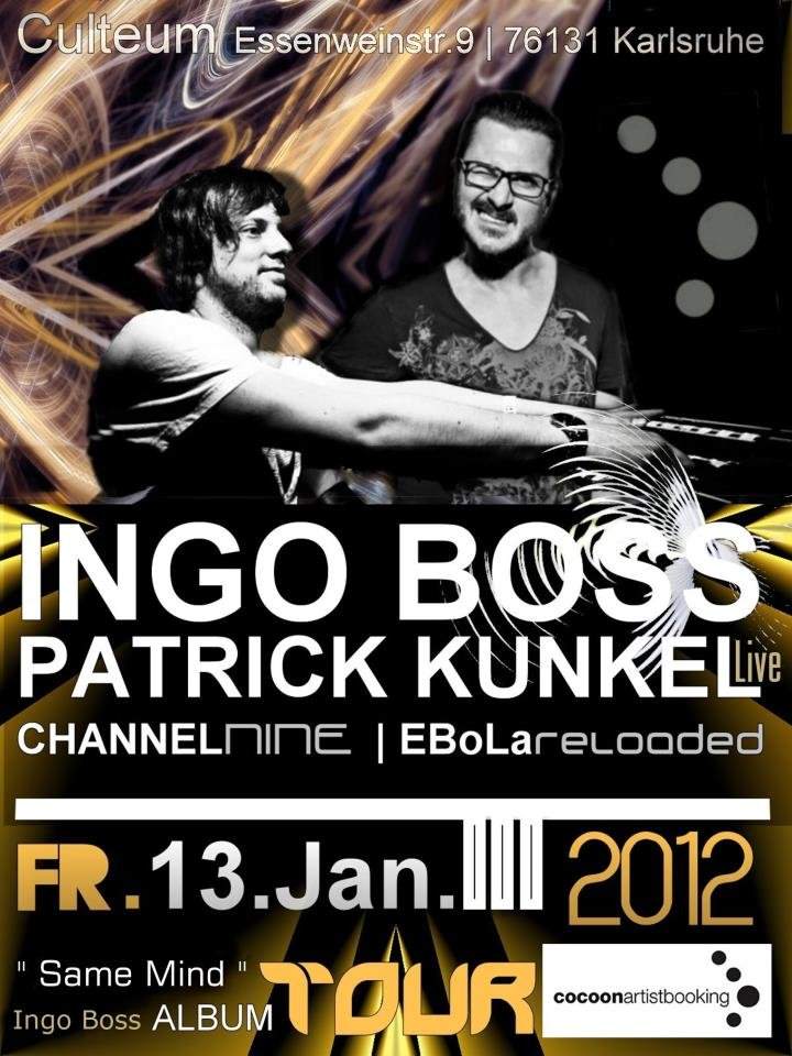Ingo Boss »same Mind« Albumtour feat Patrick Kunkel Live at Culteum, Karlsruhe