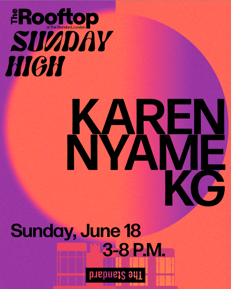 Sunday High: Rhythm City with KG at The Standard, London, London