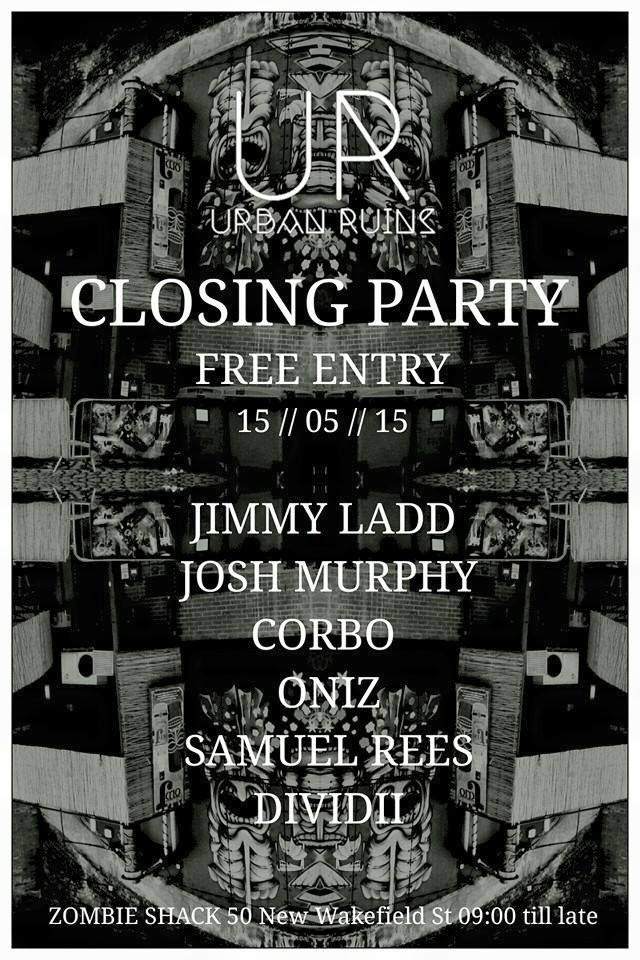 UR Closing Party en The Zombie Shack, Manchester