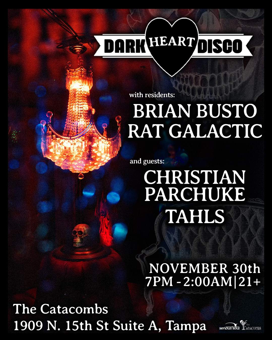 Dark Heart Disco presents TAHLS & CHRISTIAN PARCHUKE bei The Catacombs ...