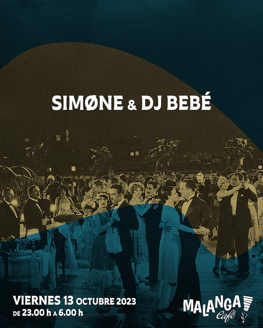 Simøne & Dj Bebé at Malanga Café, Ibiza