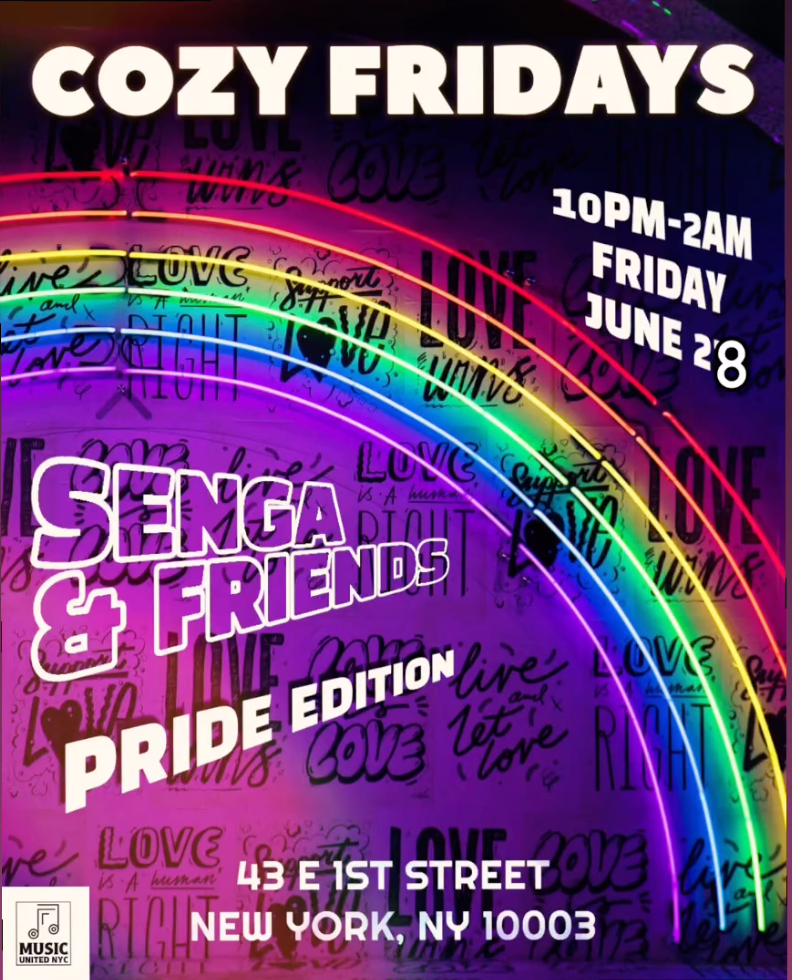 Cozy FRIDAYS Pride Edition at Cozy, New York City