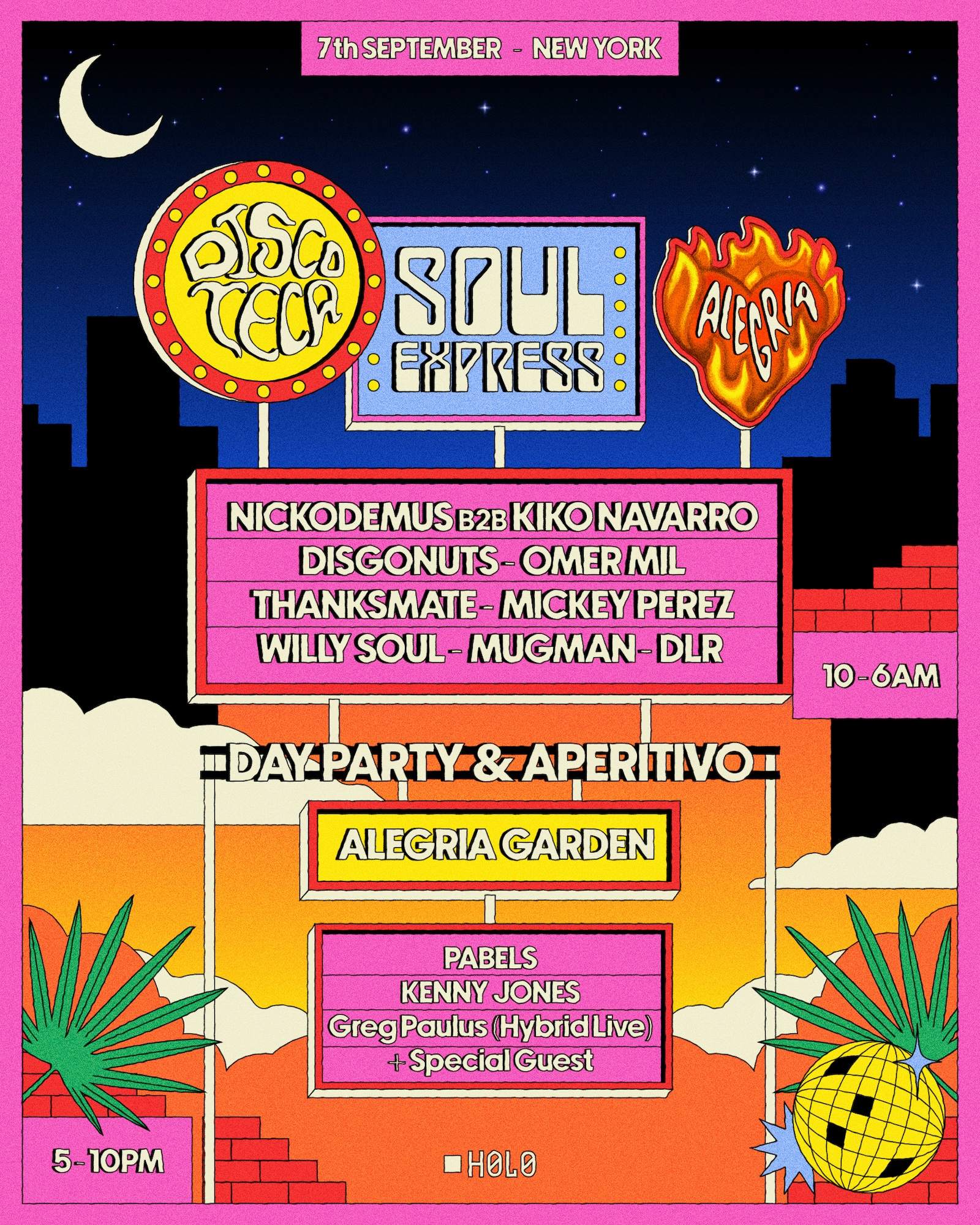 Discoteca x Soul Express: NYC Edition #2 ft. Alegria, Kiko Navarro b2b ...