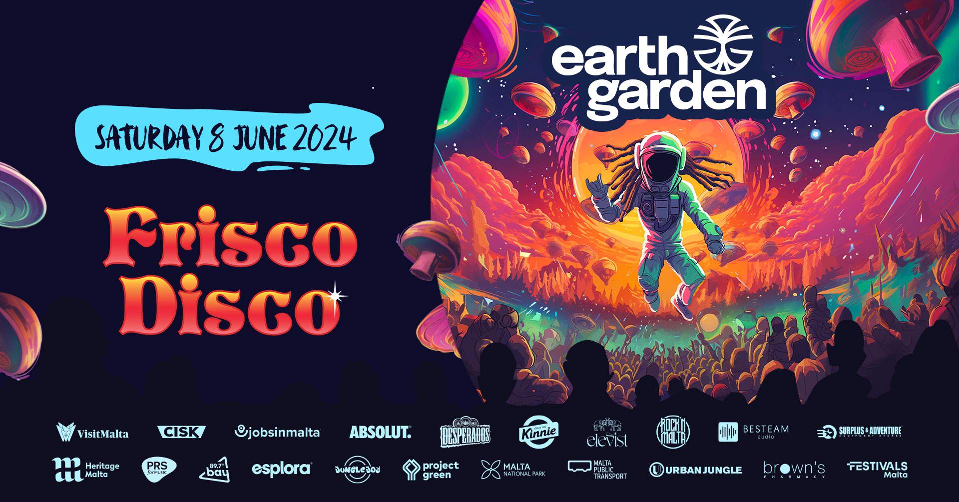 Frisco Disco at Earth Garden at Ta Qali National Park, Malta