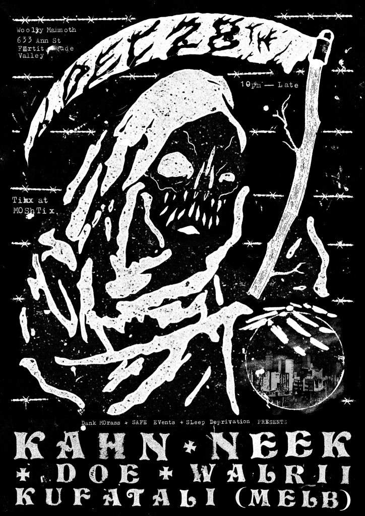 Kahn & Neek (Bandulu Records, Deep Medi / UK) en Woolly Mammoth, Brisbane