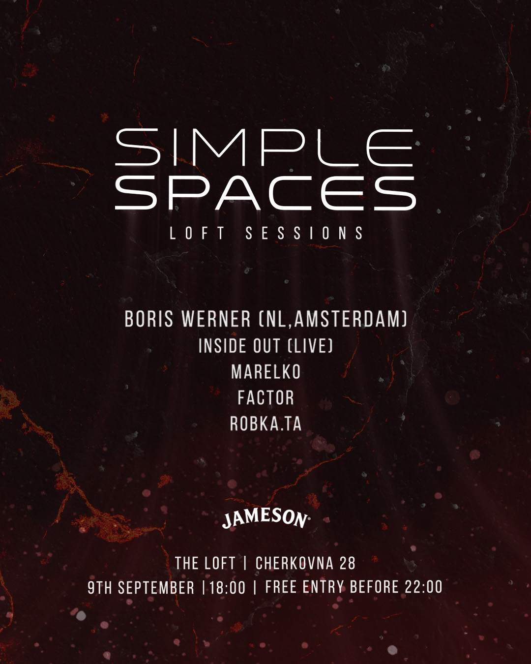 Simple Spaces pres. Boris Werner at лоф.ть, Sofia