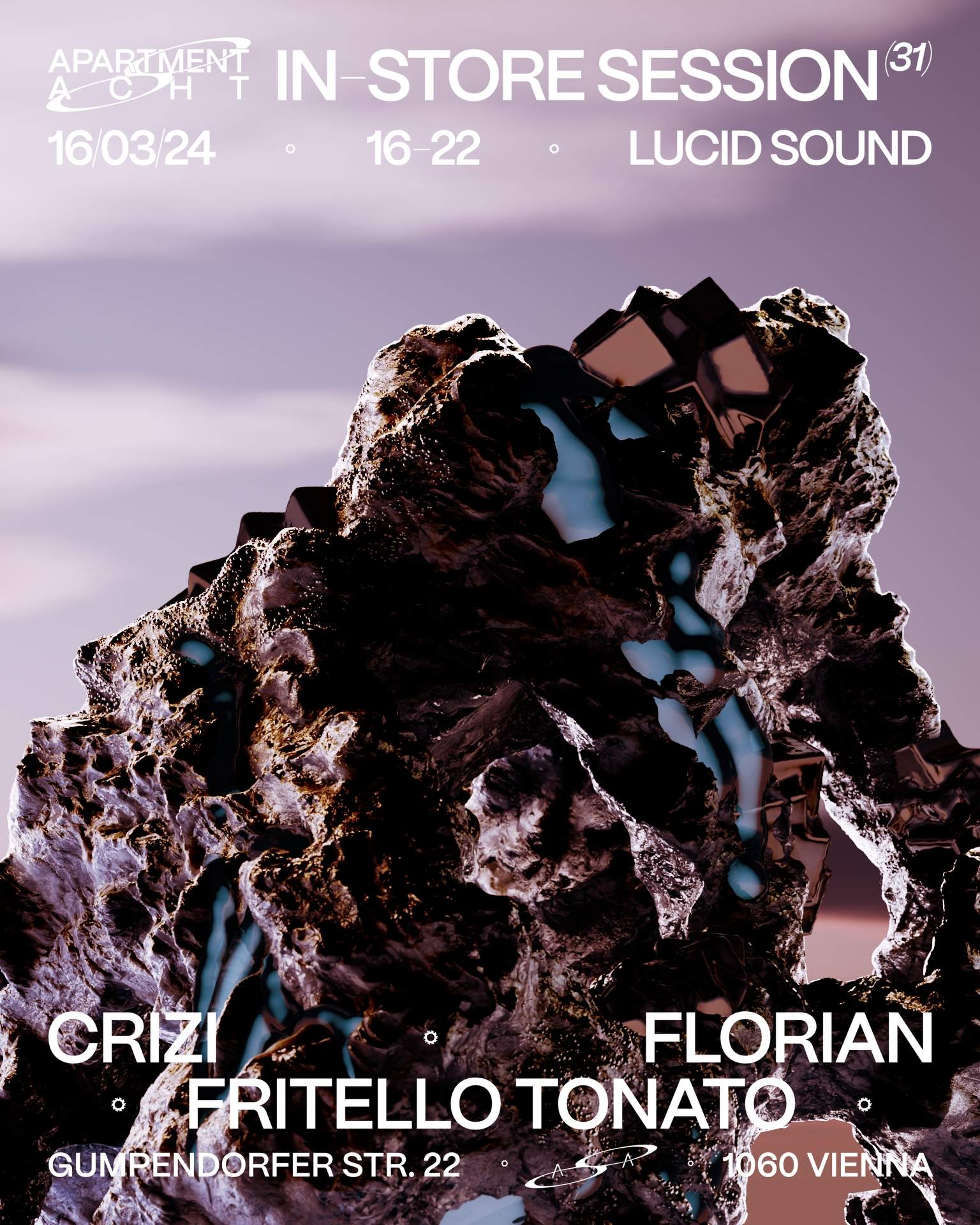 Apartment Acht In-Store Session ³¹ at Apartment Acht, Vienna